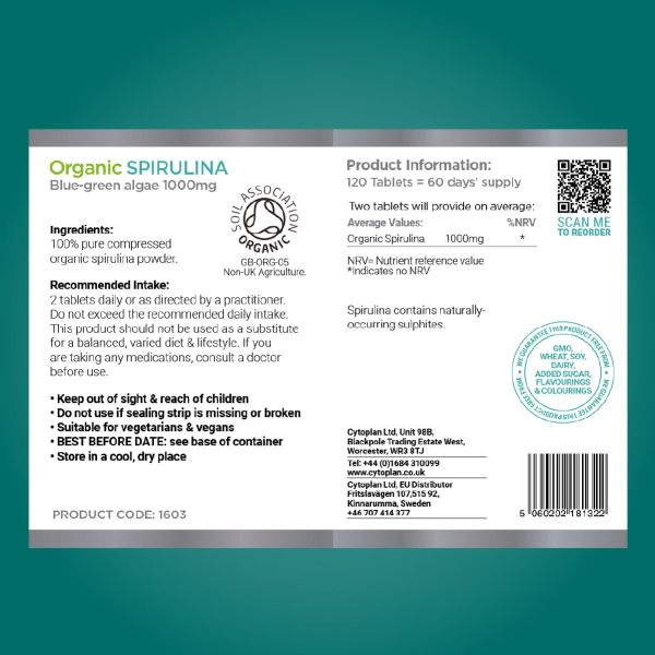 spirulina tablets uses